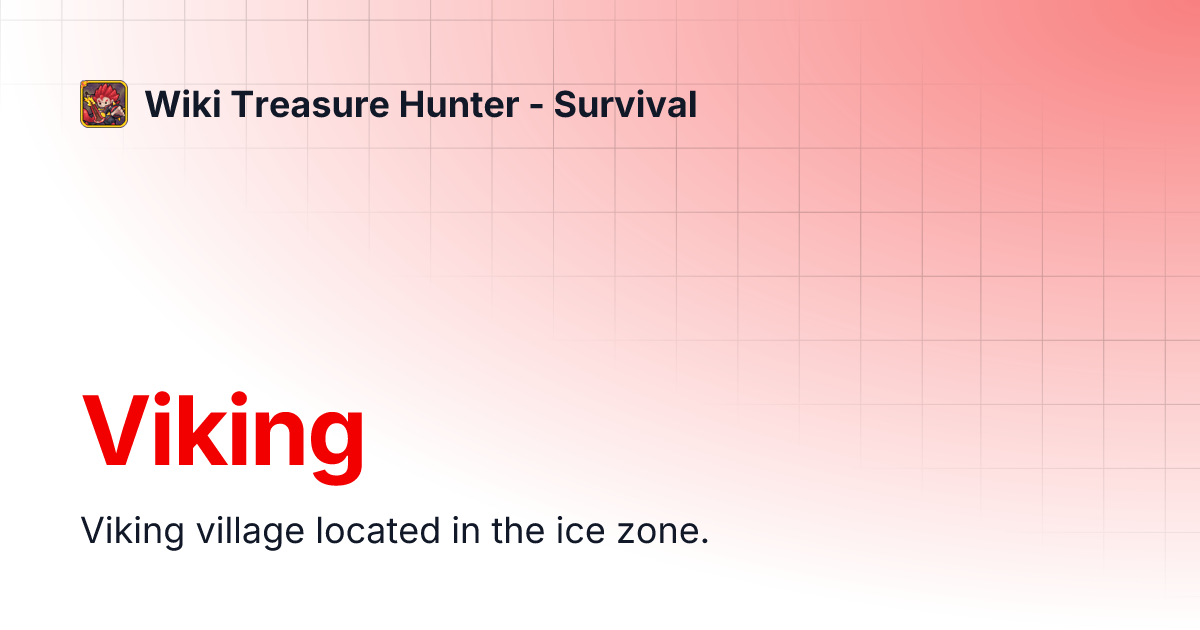 Viking | Wiki Treasure Hunter - Survival